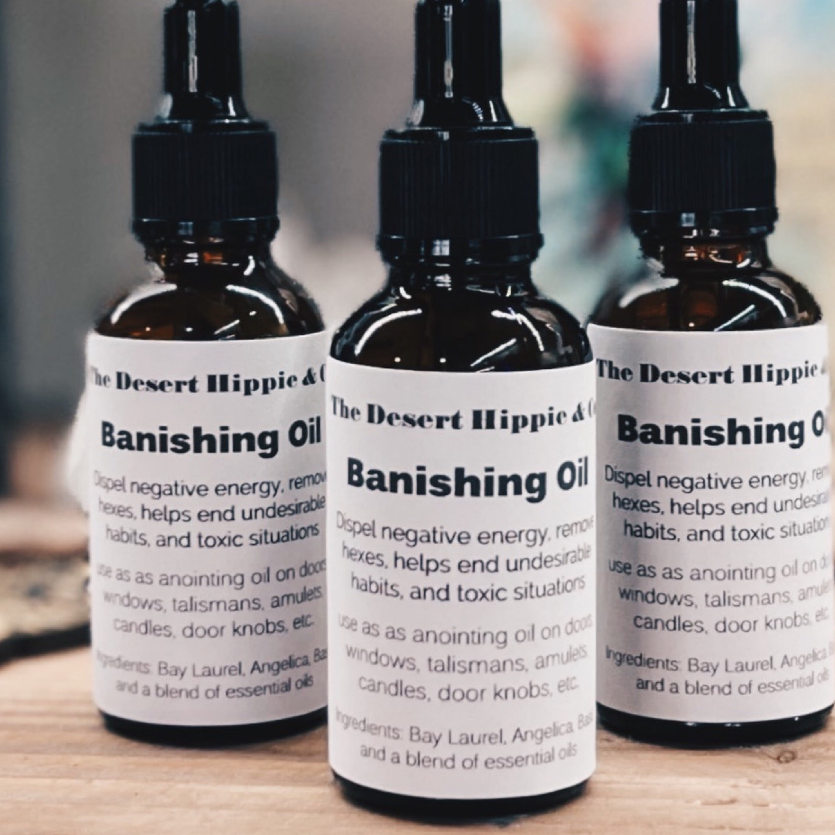 Banishing Oil | The Desert Hippie & Co